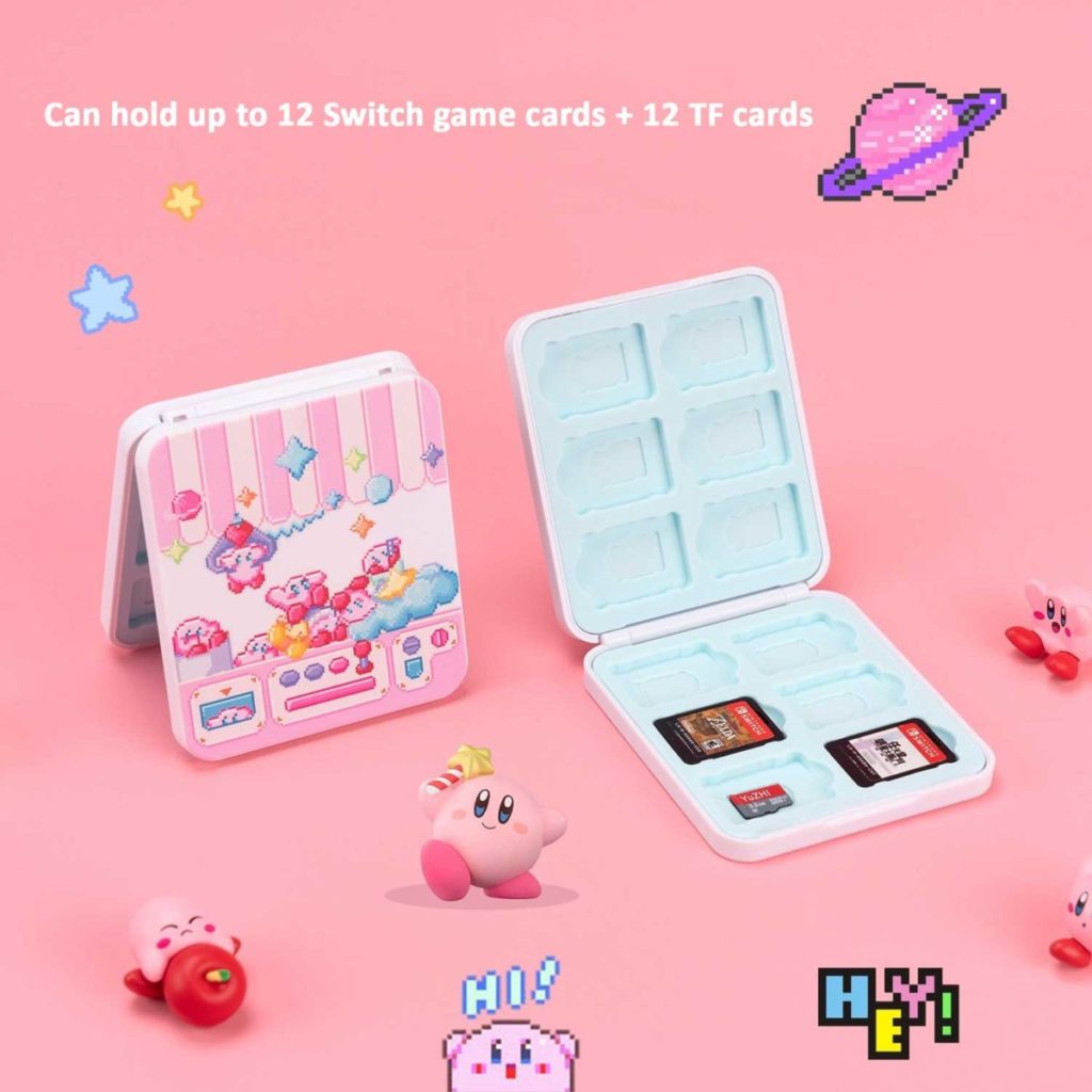 12 Slots Cute Kirby Game Case Kawaii Kirby Art Kirby Lover Gifts – FujiGamer