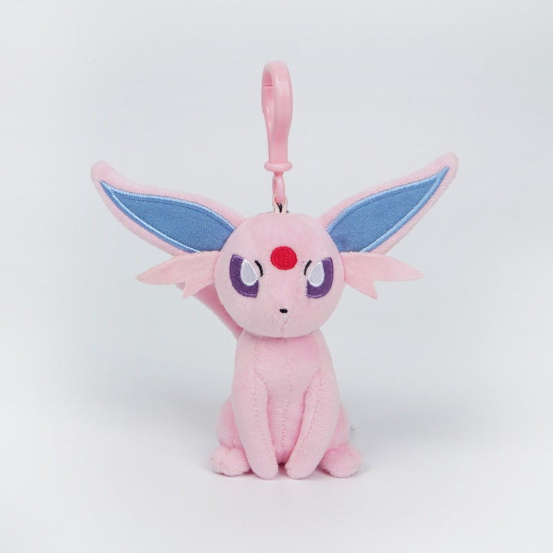 Official Espeon Plush Key Chain Cute Evolutions Plushie – FujiGamer