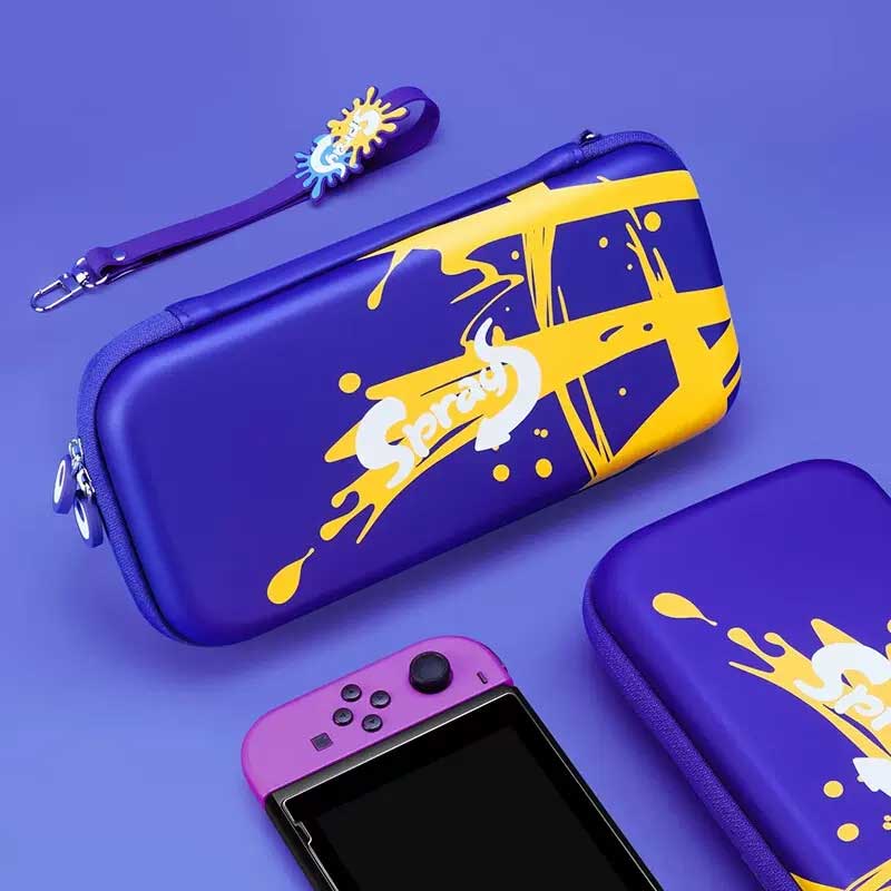 Splatoon Switch Carrying Case Splatoon 3 OLED Travel Case – FujiGamer