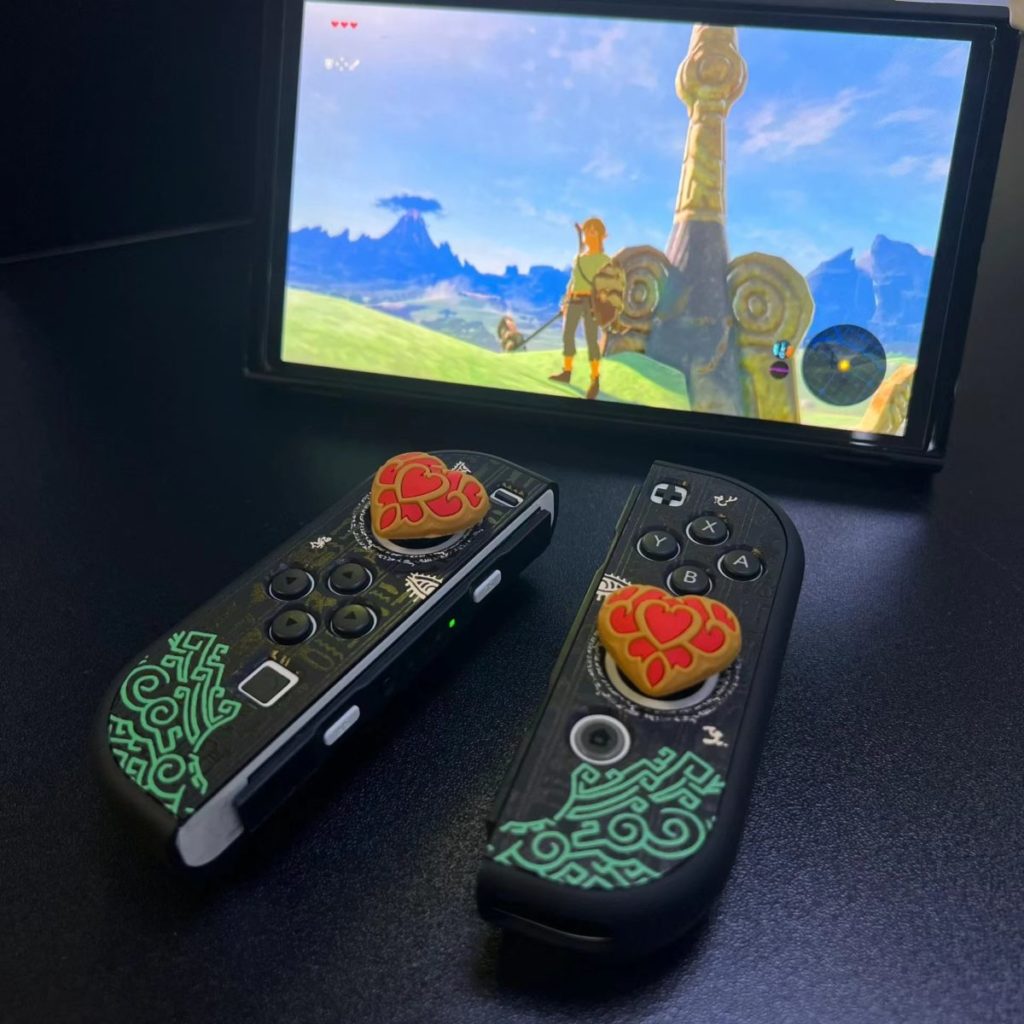 Zelda Heart Container Stamina Vessel Joystick Caps Tears of the Kingdom ...